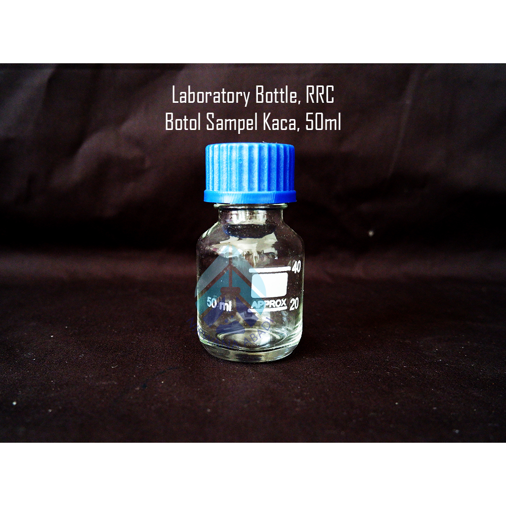 Jual Botol Sampel 50ml Bening RRC | Lab Bottle Clear | reagen | Shopee ...