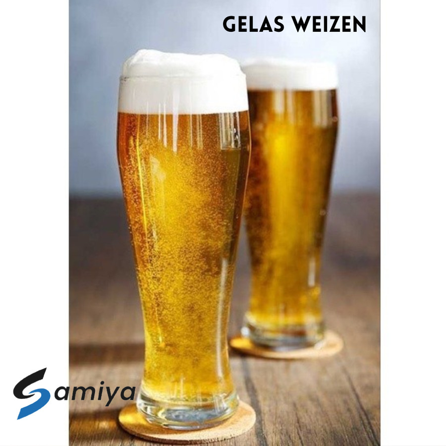 Jual Gelas beer weizen 570ml / glass juice cocktail jus cafe bar restaurant | Shopee Indonesia