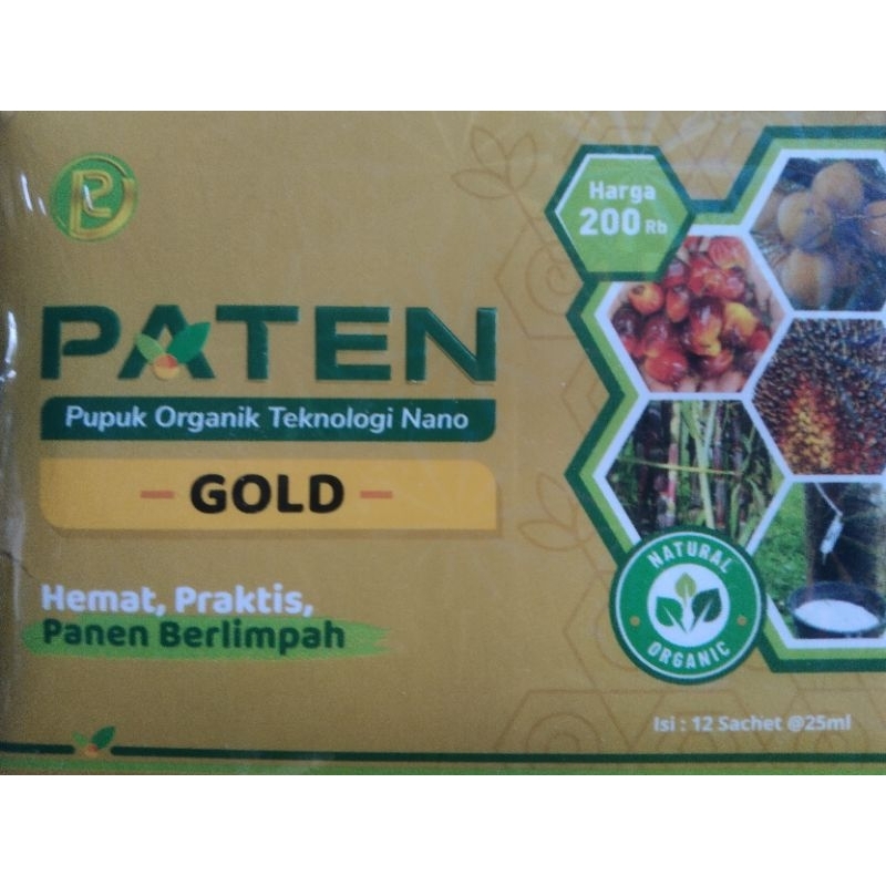 Jual PUPUK PATEN , SEBAGAI PUPUK ORGANIK CAIR DENGAN TEKNOLOGI NANO ...