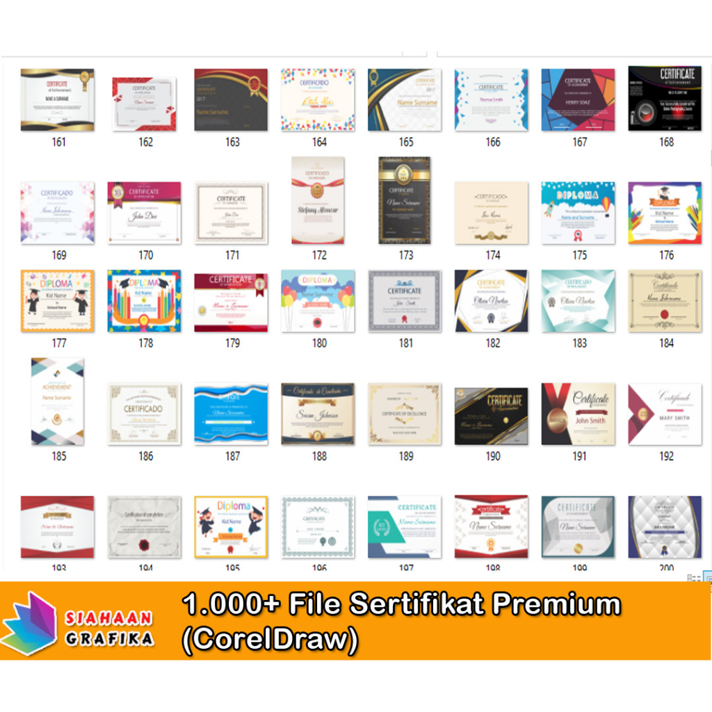 Jual 1.000+ Koleksi File Template Sertifikat Premium (PPT & CDR ...