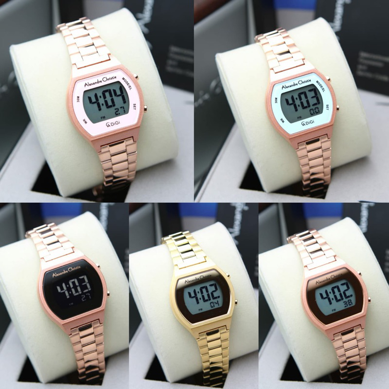 Jual JAM TANGAN WANITA ALEXANDRE CHRISTIE AC 9384 / AC 9385 / AC9393 ...