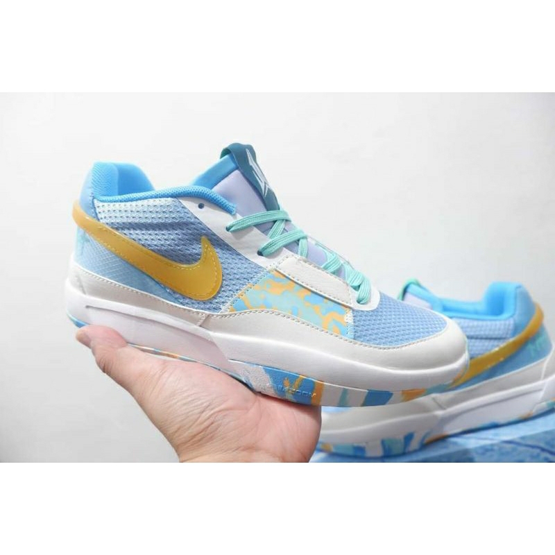 Jual Sepatu Basket Nike Ja Morant 1 Sundial White Blue | Shopee Indonesia