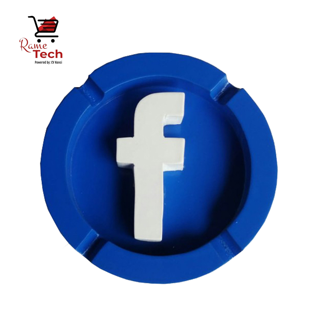 Jual Asbak Unik dan Cantik Desain Facebook | Shopee Indonesia
