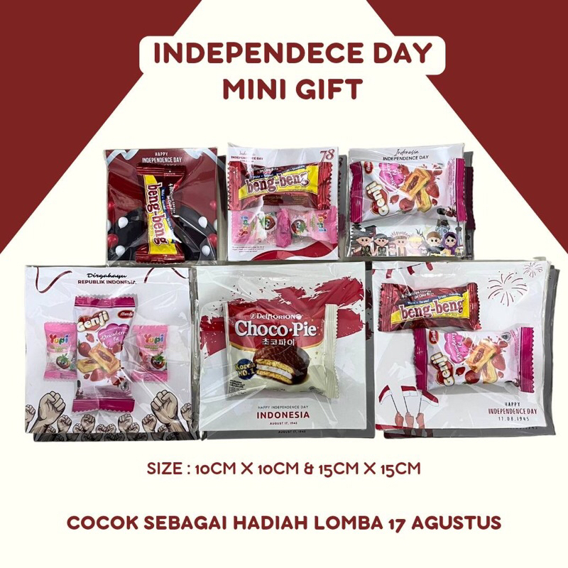 Jual MINI GIFT SNACK INDEPENDENCE DAY / HADIAH LOMBA 17 AGUSTUS ...