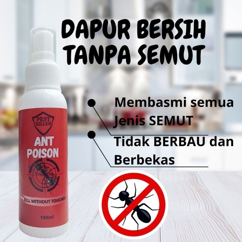 Jual ANT POISON Pembasmi Semut dan Serangga 100Ml | Shopee Indonesia