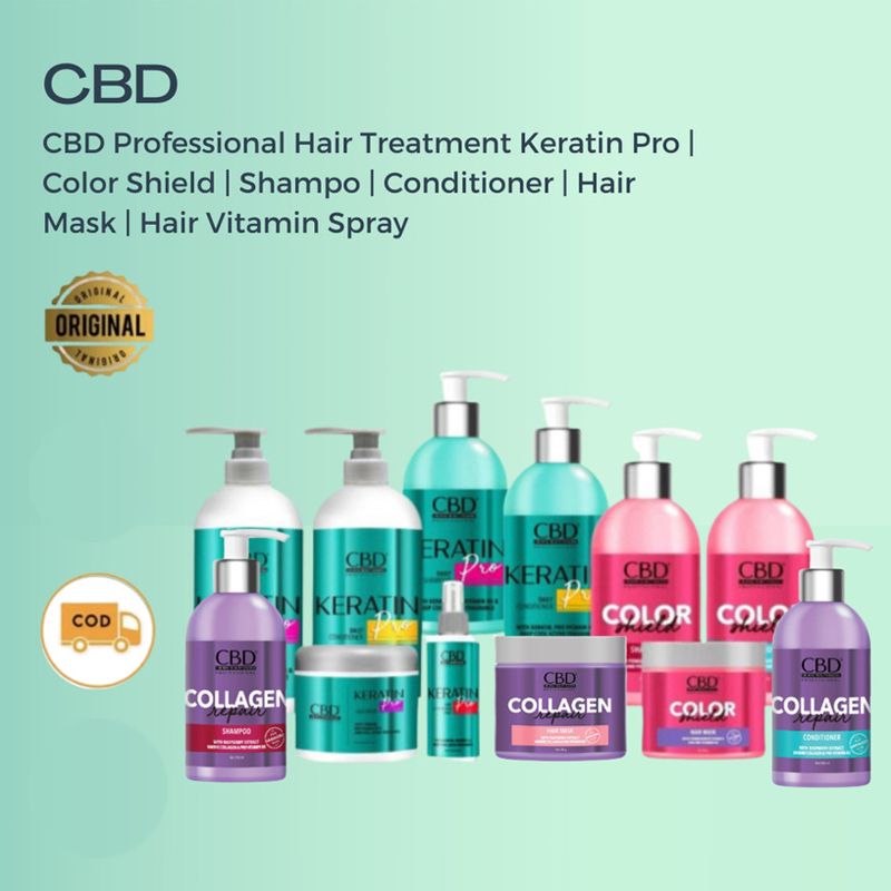 Jual MFI - CBD Professional Hair Treatment All Series l CBD Keratin Pro ...