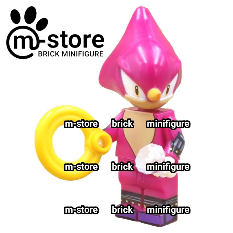 Jual brick sonic the hedgehog espio the chameleon mini toy figure ...