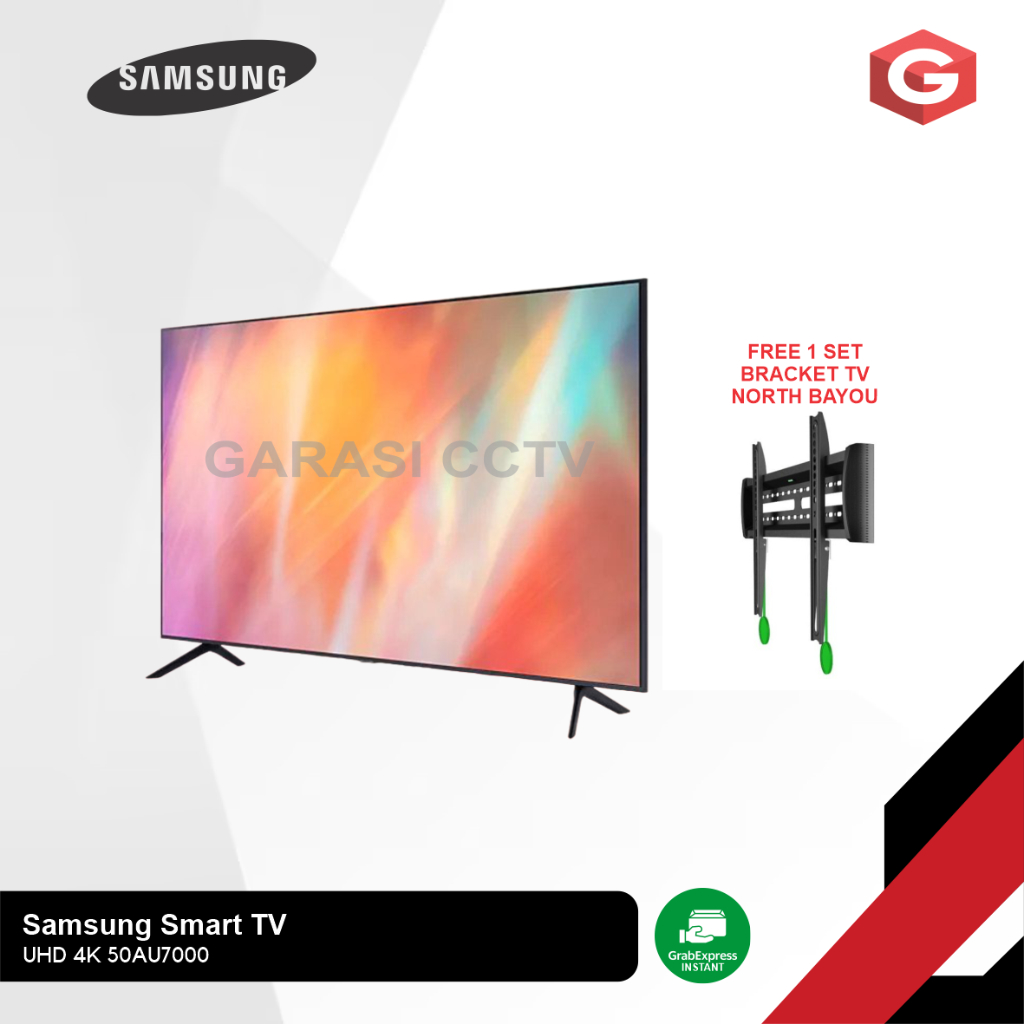 Jual Samsung Smart TV 50 Inch UHD 4K 50AU7000 | Shopee Indonesia