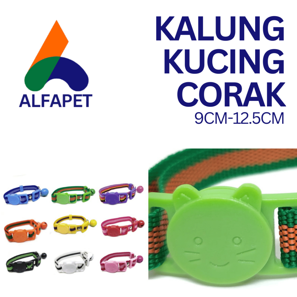 Jual Collar cat corak kalung kucing | Shopee Indonesia