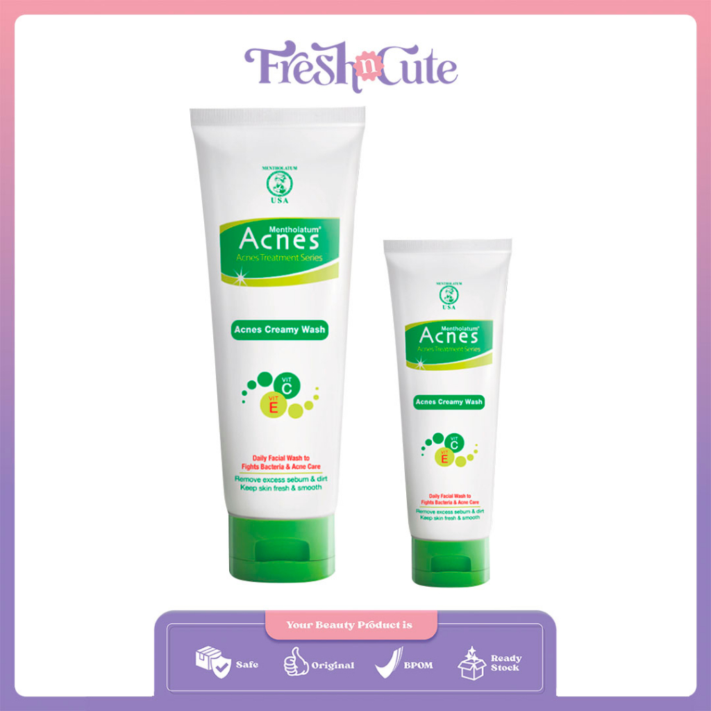 Jual ACNES - Natural Care Acne Treatment Series | Shopee Indonesia