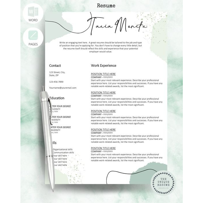 Jual CV Lamaran Kerja Lengkap | Surat Lamaran Pekerjaan / Cover Letter ...