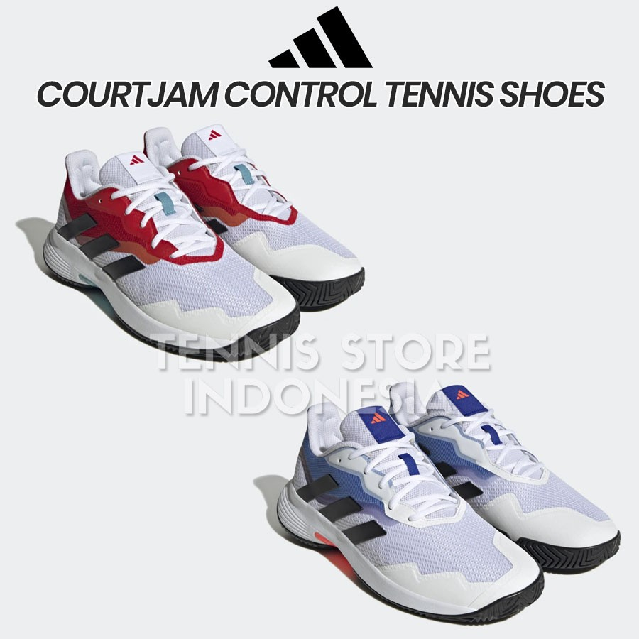Jual Adidas COURTJAM CONTROL Tennis Shoes | Shopee Indonesia
