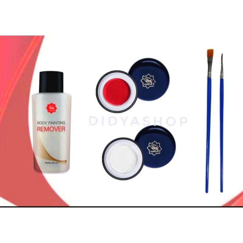 Jual Paket Merdeka Merah Putih (Bodypainting Merah dan Putih + Remover ...
