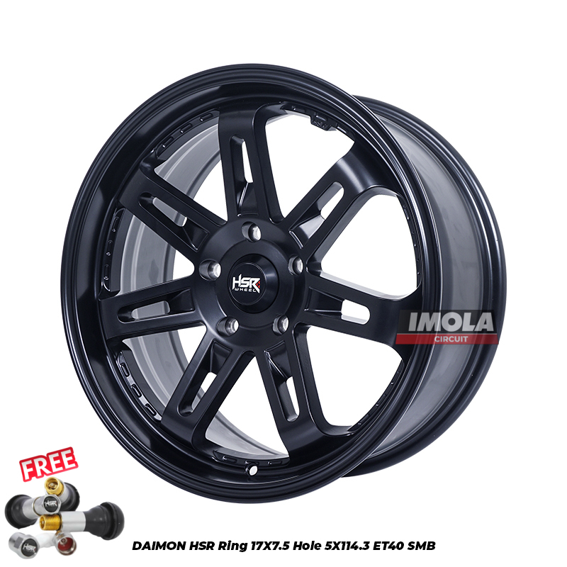 Jual Velg Mobil R17 HSR DAIMON 7007 Velg Ring 17 PCD 5X114,3 Innova HRV Xpander Rush Terios ...