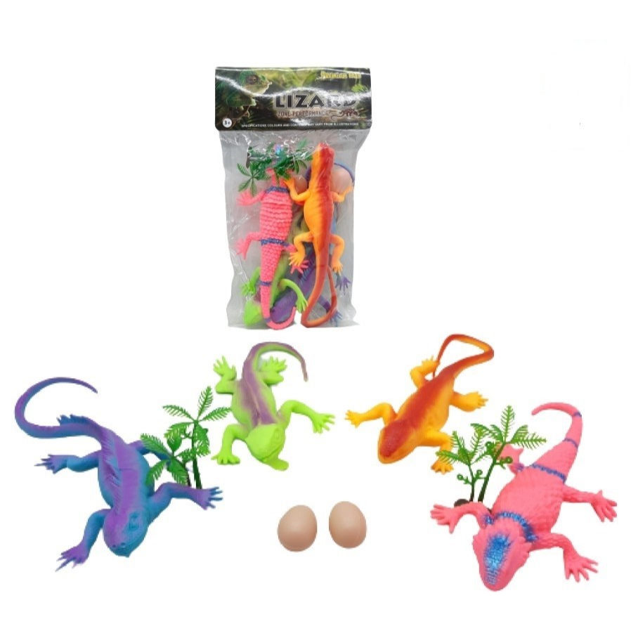 Jual Mainan Animal Hewan Binatang Cicak/Lizard Reptil Zone Performance ...