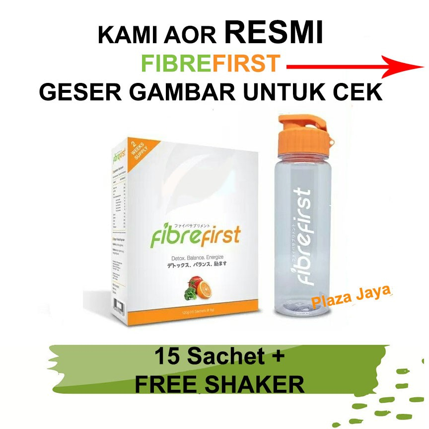 Jual FIBREFIRST Isi 15 Sachet Fiber First Fiber First Detox Diet Two ...