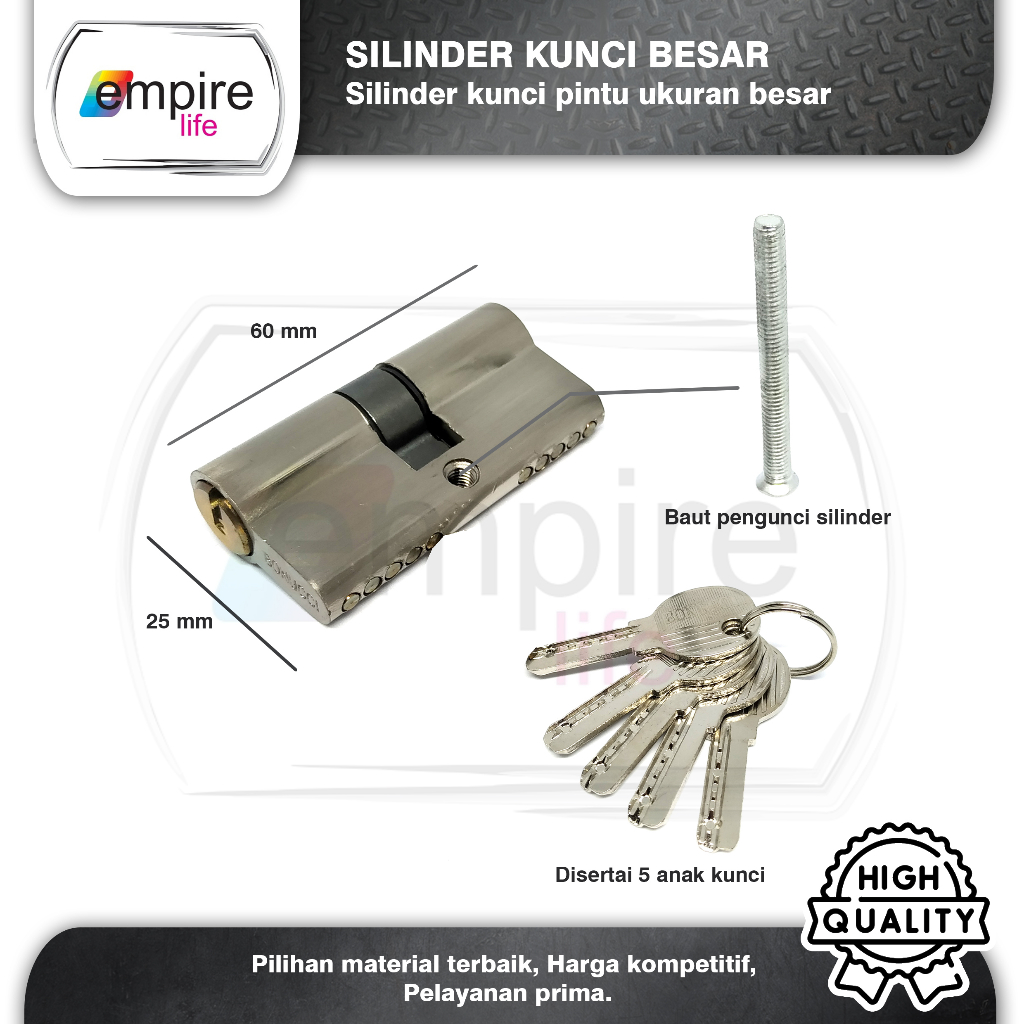 Jual Silinder Kunci Pintu Besar | Shopee Indonesia