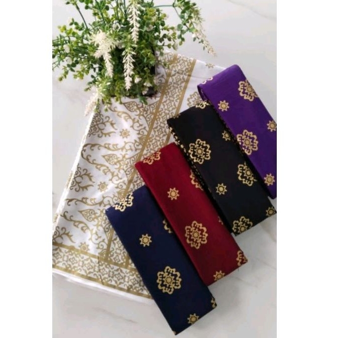 Jual Kain Batik Prada Halus Kain Etnic Palembang Songket Kalimantan ...
