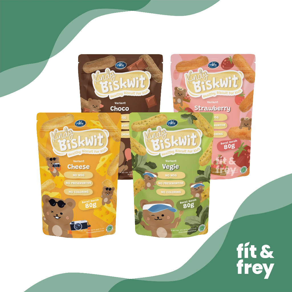 Jual ABE FOOD Kindy Biskwit - Biskuit Anak - Cemilan Sehat No Msg ...