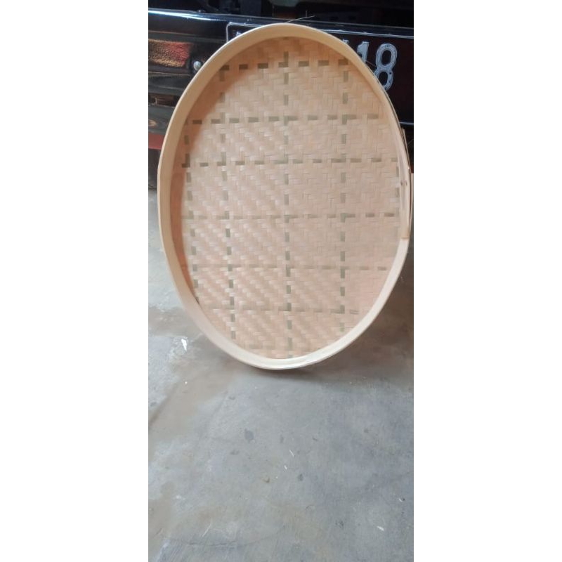 Jual tampah oval/tampah bambu 25x35 cm | Shopee Indonesia