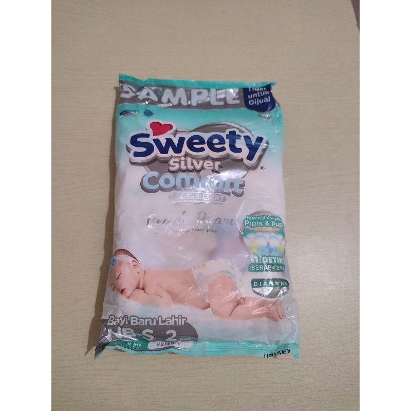 Jual Sample Sweety Silver Comfort NB-S (Isi 2 pcs) | Shopee Indonesia