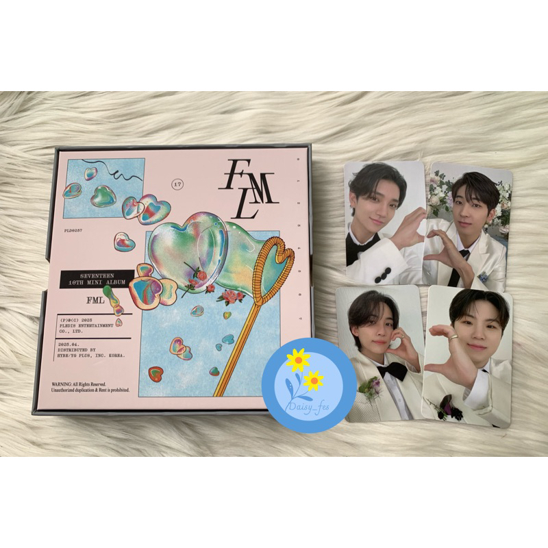 Jual [READY STOCK] MINI ALBUM 10th FML SEVENTEEN CARAT PHOTOCARD | Shopee Indonesia
