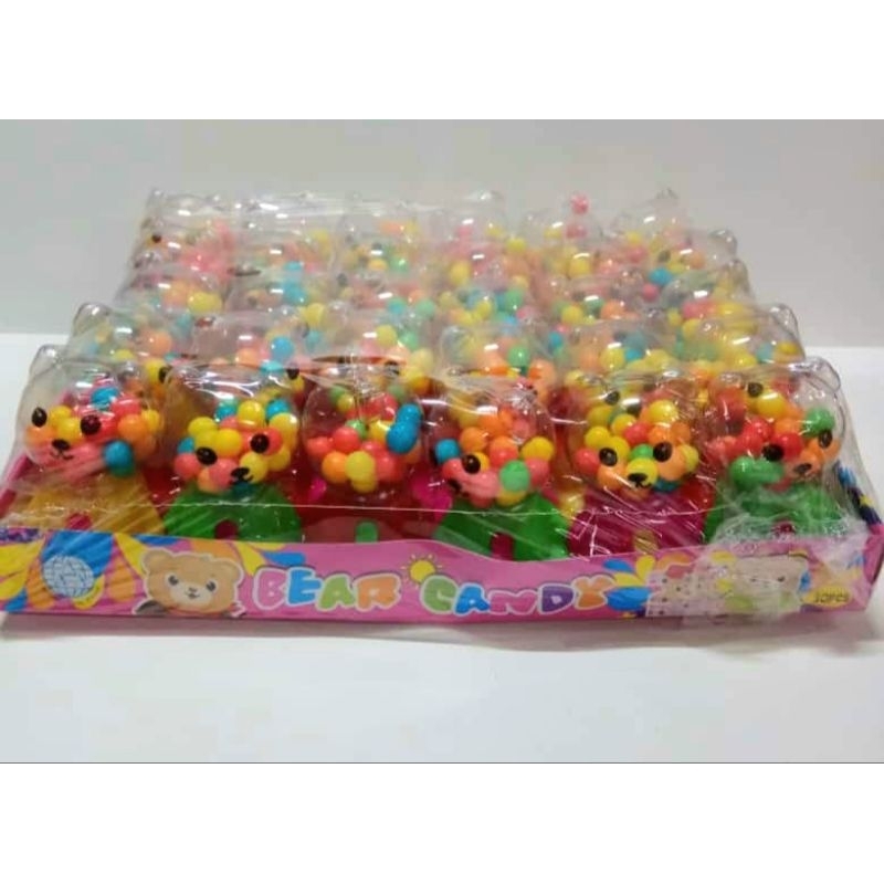 Jual Permen Cemilan Snack Beruang Mutiara Bola Mainan Anak Murah (isi ...