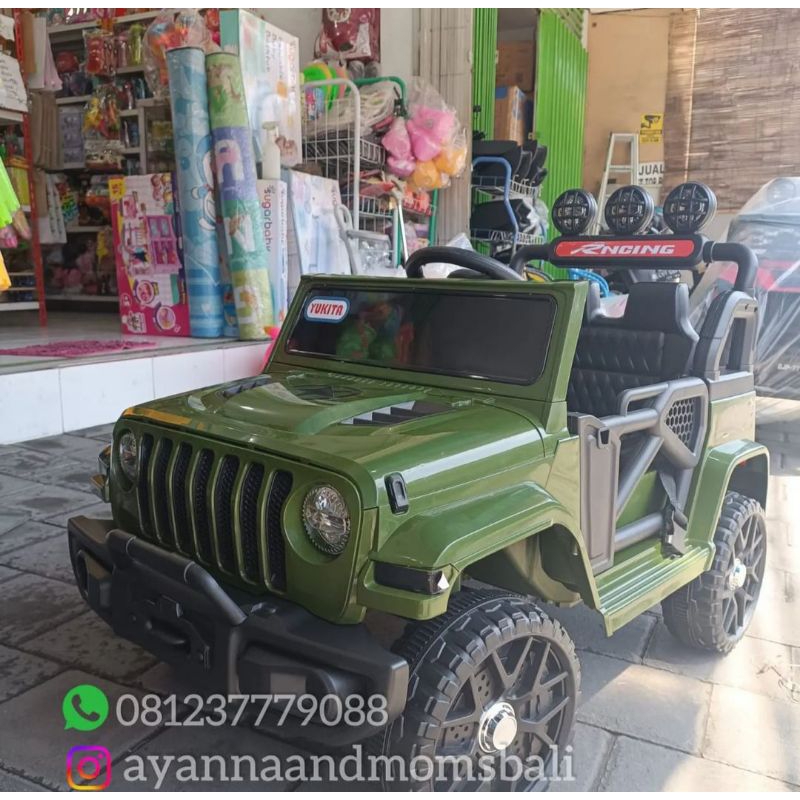 Jual Mainan mobil aki anak yukita 2288 jeep gladiator | Shopee Indonesia