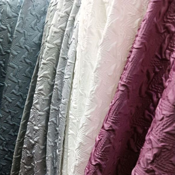 Jual Kain Jaguard Emboss Motif Zigzag / Segitiga Bahan Baju Wanita ...