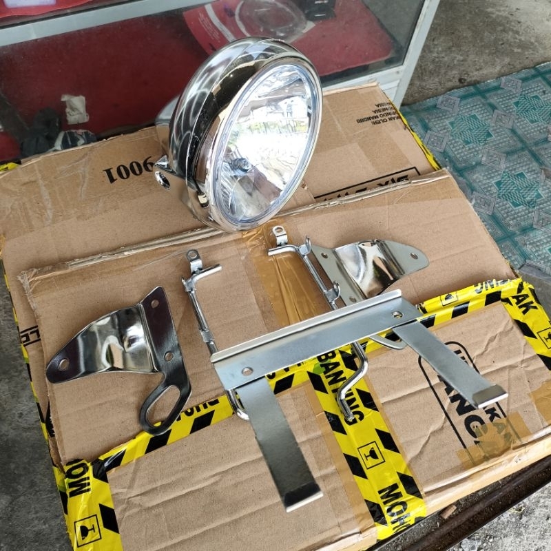 Jual lampu ninja ss set spido + breket import kualitas original. pnp ...
