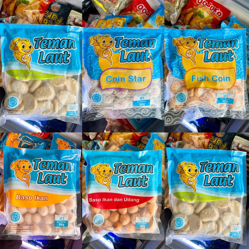Jual Teman Laut Fish Scallop / Bakso Scallop / Teman Laut Fish Coin ...