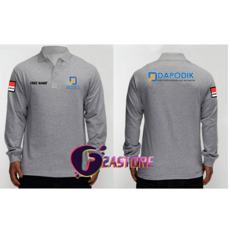 Jual BAJU KERAH MODEL POLO DAPODIK-BAJU POLO DATA POKOK PENDIDIKAN ...