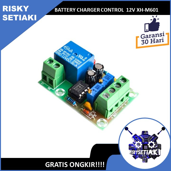 Jual BATTERY CHARGER CONTROL MODULE 12V XH-M601 PENGENDALI PENGISIAN AKI | Shopee Indonesia