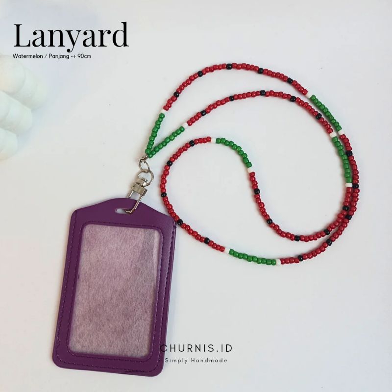 Jual LANYARD MANIK / ID CARD / GANTUNGAN ID CARD | Shopee Indonesia
