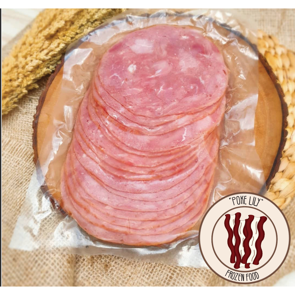 Jual HAM BABI 500 GR & 1 KG SMOKE PORK HAM PREMIUM HAM BULAT ASAP ...