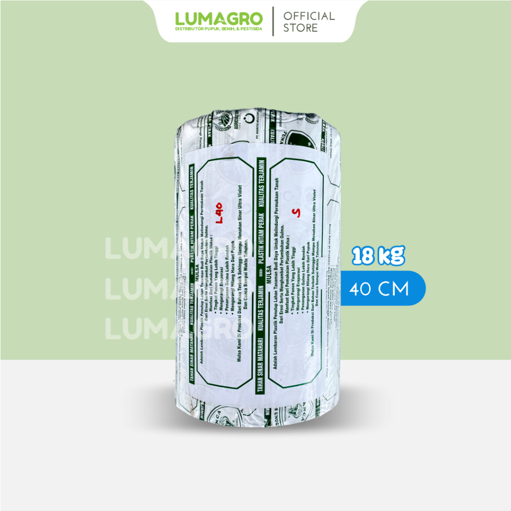 Jual Plastik Mulsa Sanca Lebar 40cm 18kg Media Penutup Bedengan Panjang ...