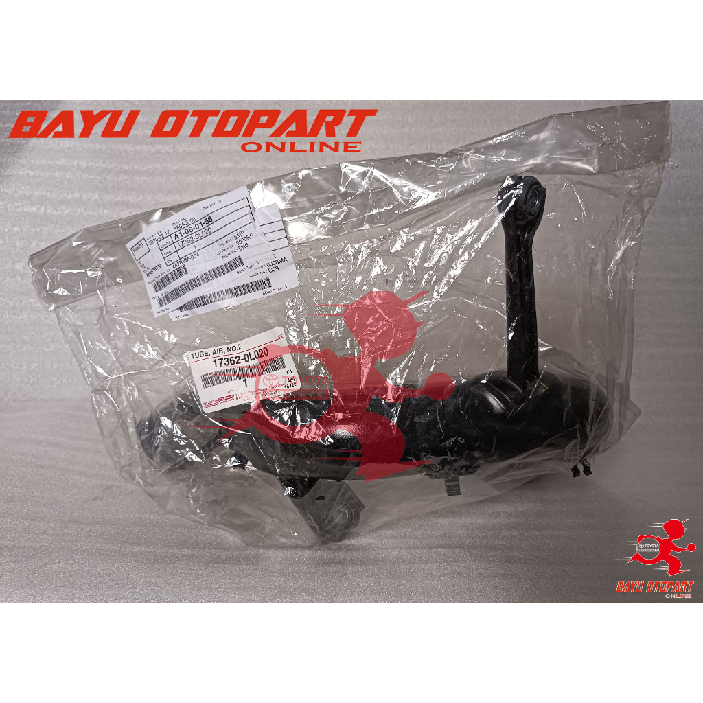 Jual PIPA INTERCOOLER KIRI TOYOTA INNOVA,FORTUNER,HILUX 17362-0L020 ...
