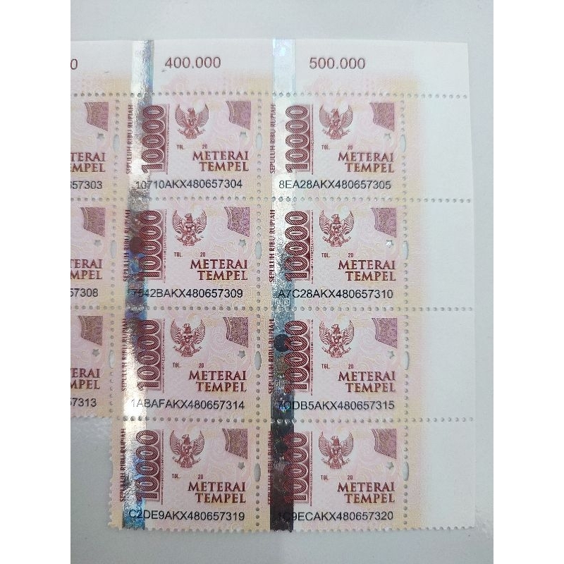 Jual Materai 10.000 di jamin asli | Shopee Indonesia