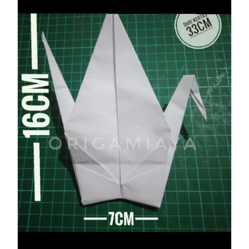 Jual origami burung bangau crane tsuru ukuran besar | Shopee Indonesia