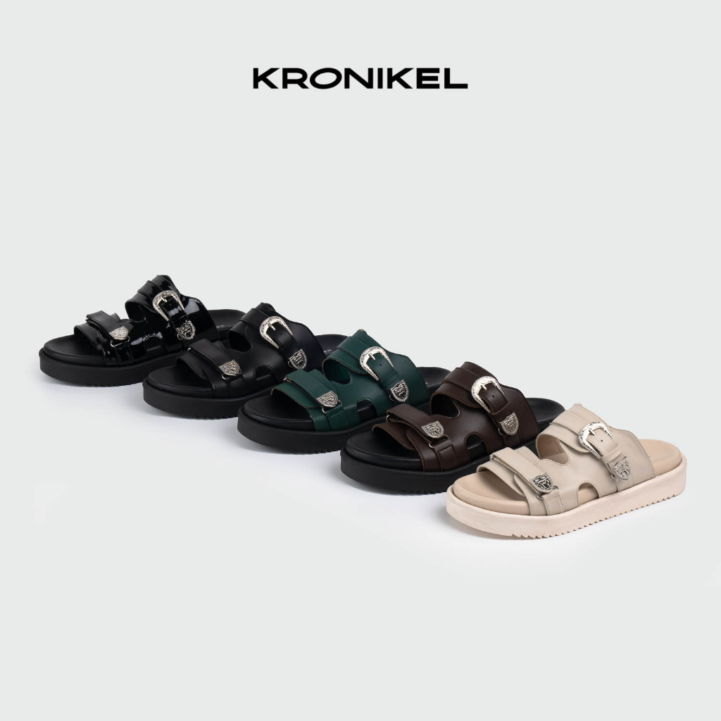 Jual KRONIKEL Vivienne Sandal Platform Tali Wanita Kasual | Shopee ...