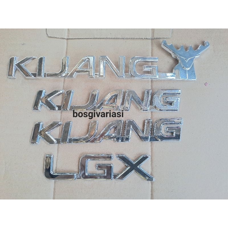 Jual Emblem kijang kapsul Lgx / emblem kijang kapsul Lgx / kijang lgx ...