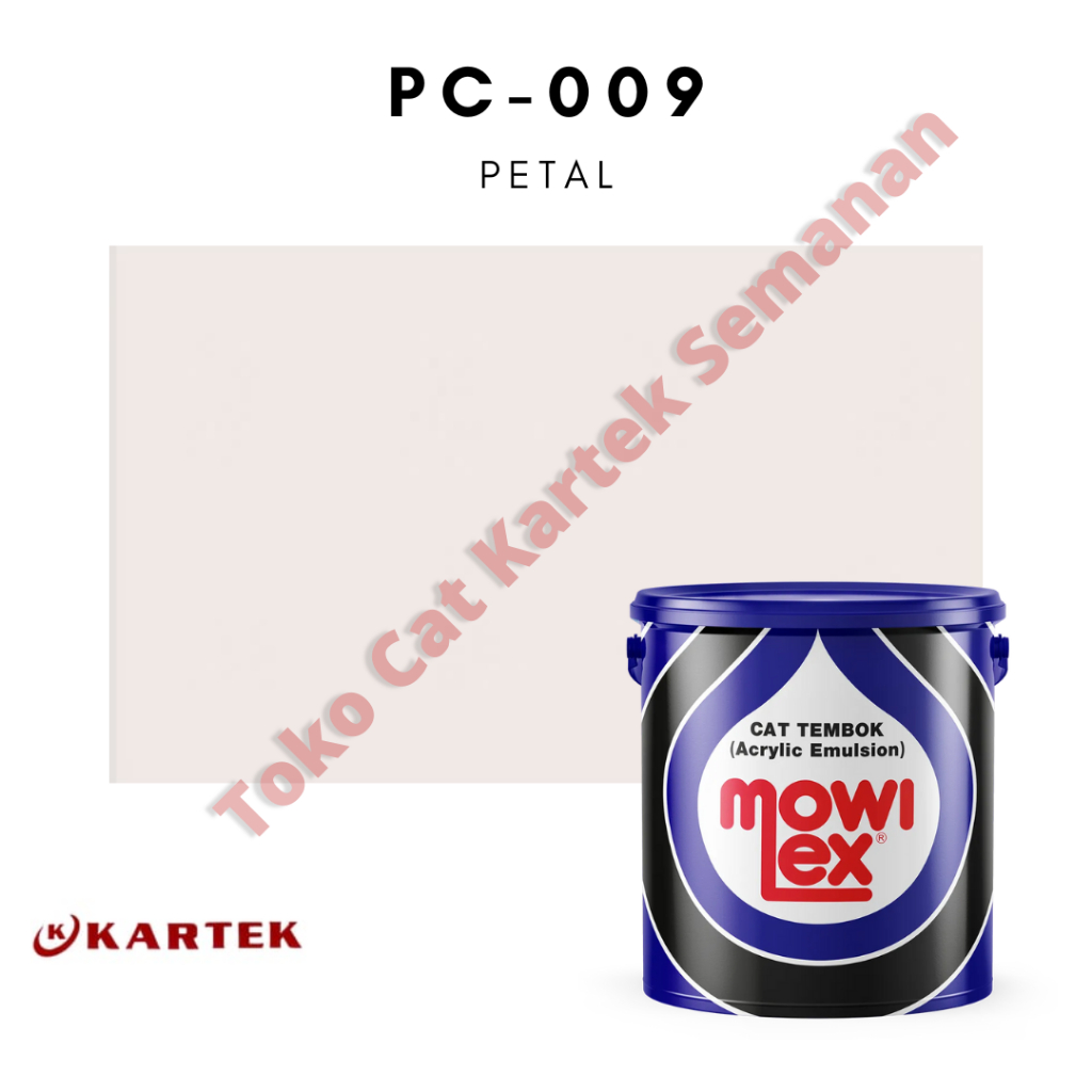 Jual MOWILEX EMULSION INTERIOR PC-009 PETAL (1 liter) | Shopee Indonesia