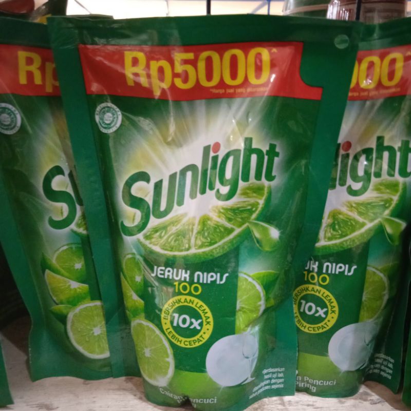 Jual Sunlig Sunlight 5000 210ml Revil Pouch 3Bungkus | Shopee Indonesia