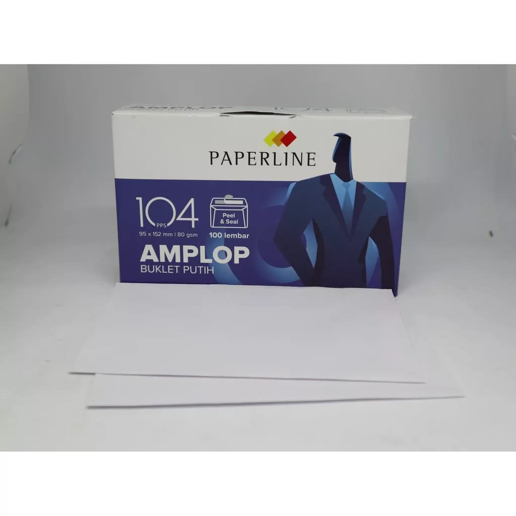 Jual AMPLOP PAPERLINE 104 POLOS / 90 POLOS Per Pack isi 100 Lembar ...