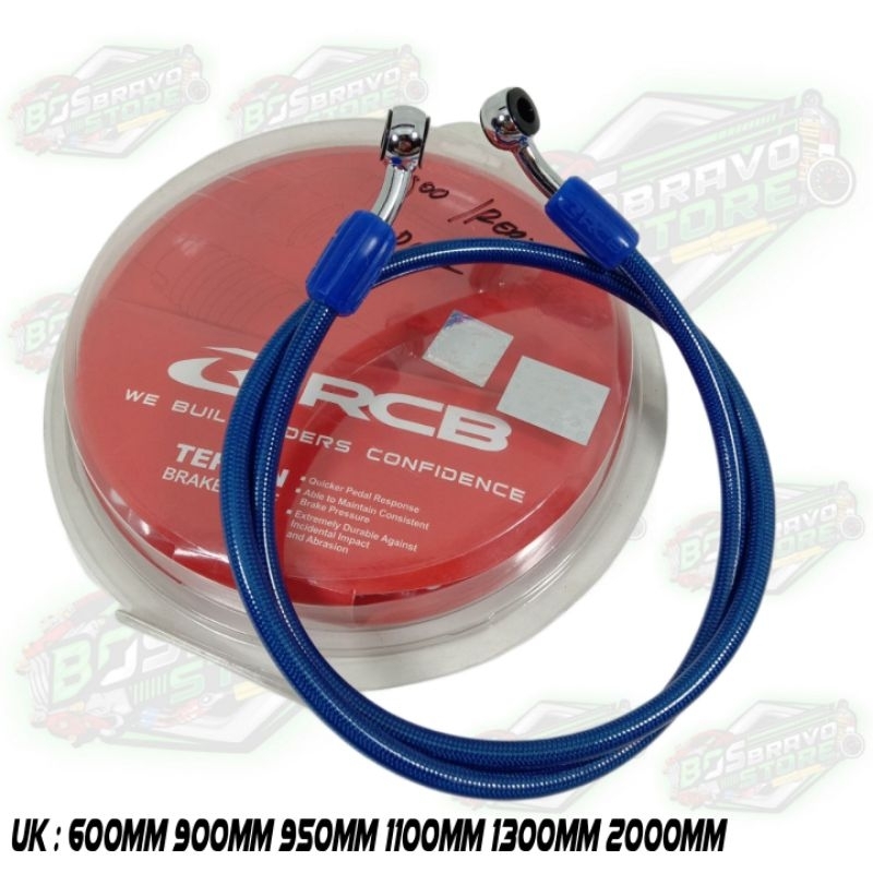 Jual selang rem rcb rb brake hose teflon rcb uk 600MM 900MM 950MM ...