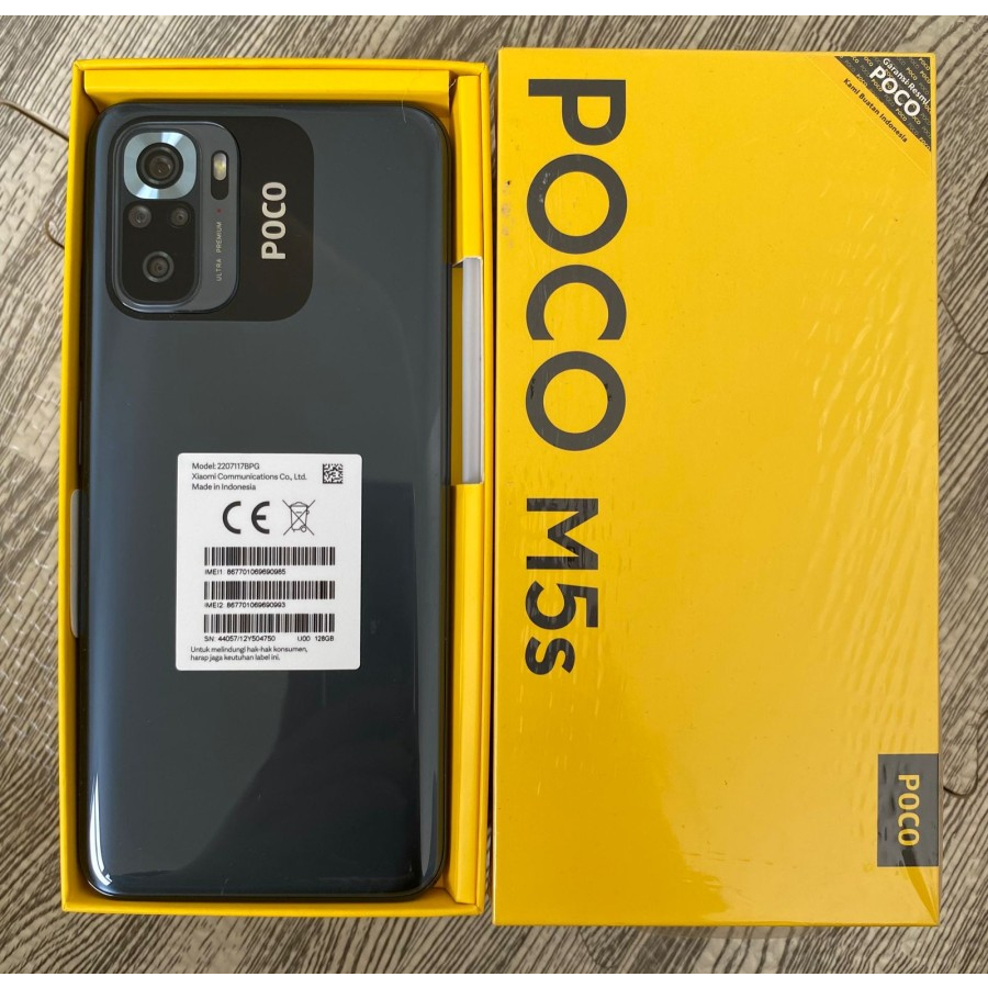 Jual Xiaomi Poco M5s 4/64GB | 6/128GB Second Fullset ORI Bergaransi ...