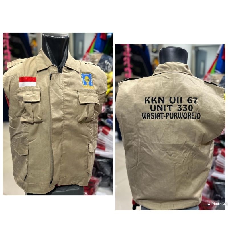 Jual Rompi KKN Custom#Rompi kegiatan lapangan#rompi mahasiswa | Shopee ...