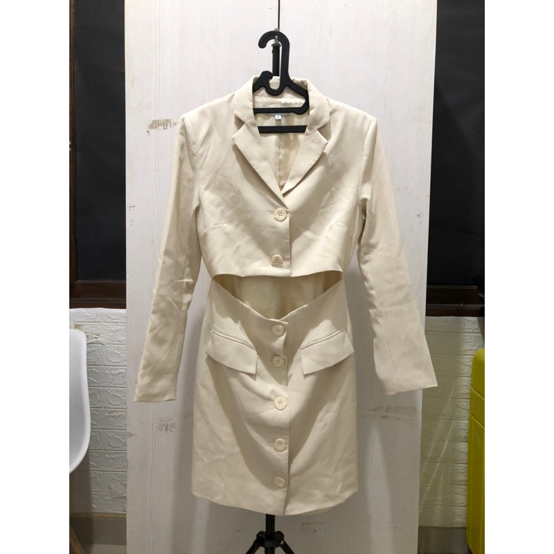 Jual Pomelo Blazer Dress — Preloved | Shopee Indonesia