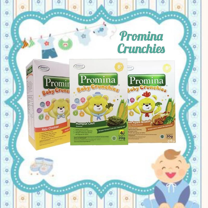 Jual Promina Baby Crunchies 20gr 8+ | Shopee Indonesia