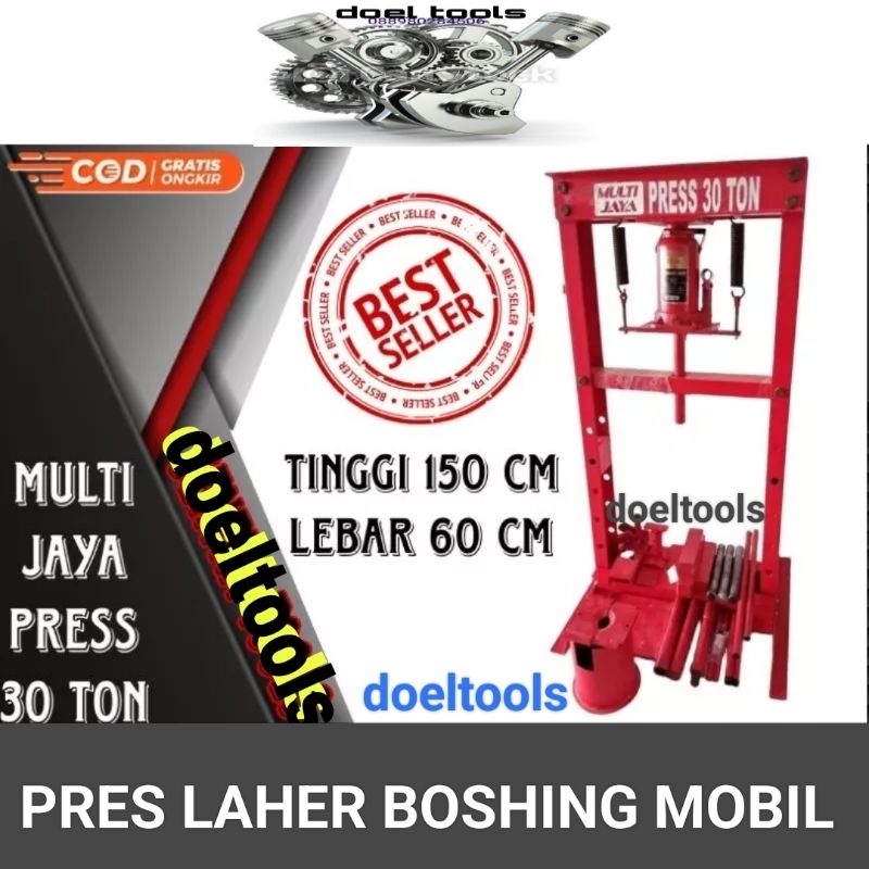 Jual MESIN PRES HIDROLIS 30TON Alat Pres Multifungsi MULTIJAYA PRES ...